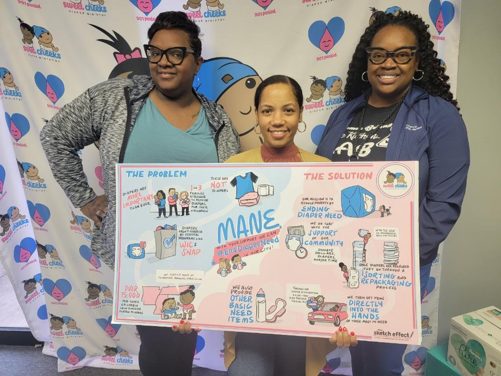 Sweet Cheeks Diaper Ministry - Junior League of Memphis